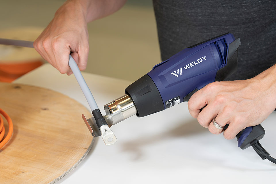 Usos y aplicaciones con pistolas de calor Weldy